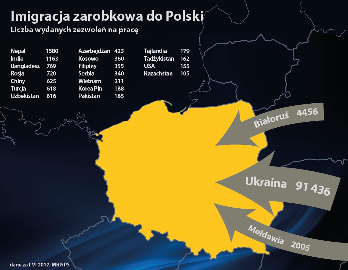 Emigracja zarobkowa w Europie w liczbach. Gdzie wyjeżdżają Polacy, kogo ...